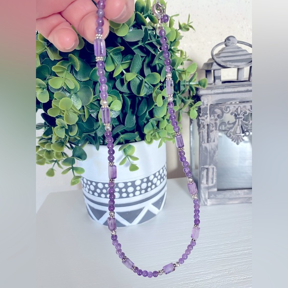 Silpada | Jewelry | Silpada Sterling Silver Purple Amethyst Beaded ...